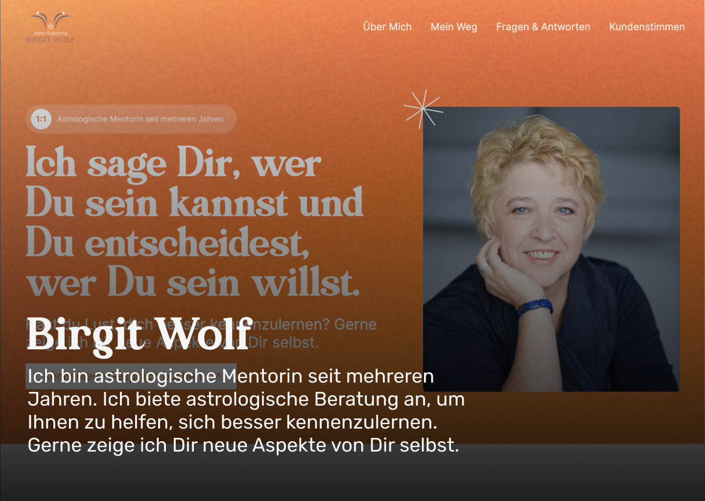 Birgit Wolf | Astrologische Mentorin aus Nürnberg